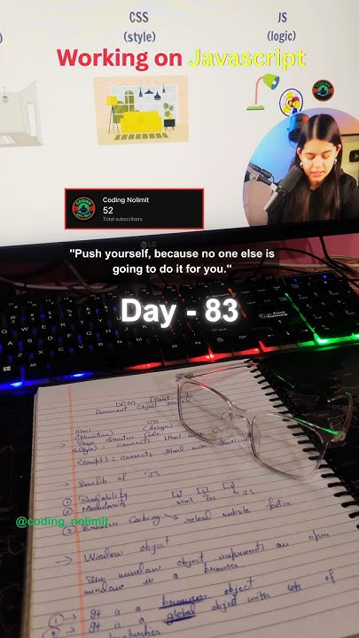 Day-83 Challenge 🎯 Javascript 👨‍💻. coding_nolimit #shorts #youtubeshorts #coding #html # ...