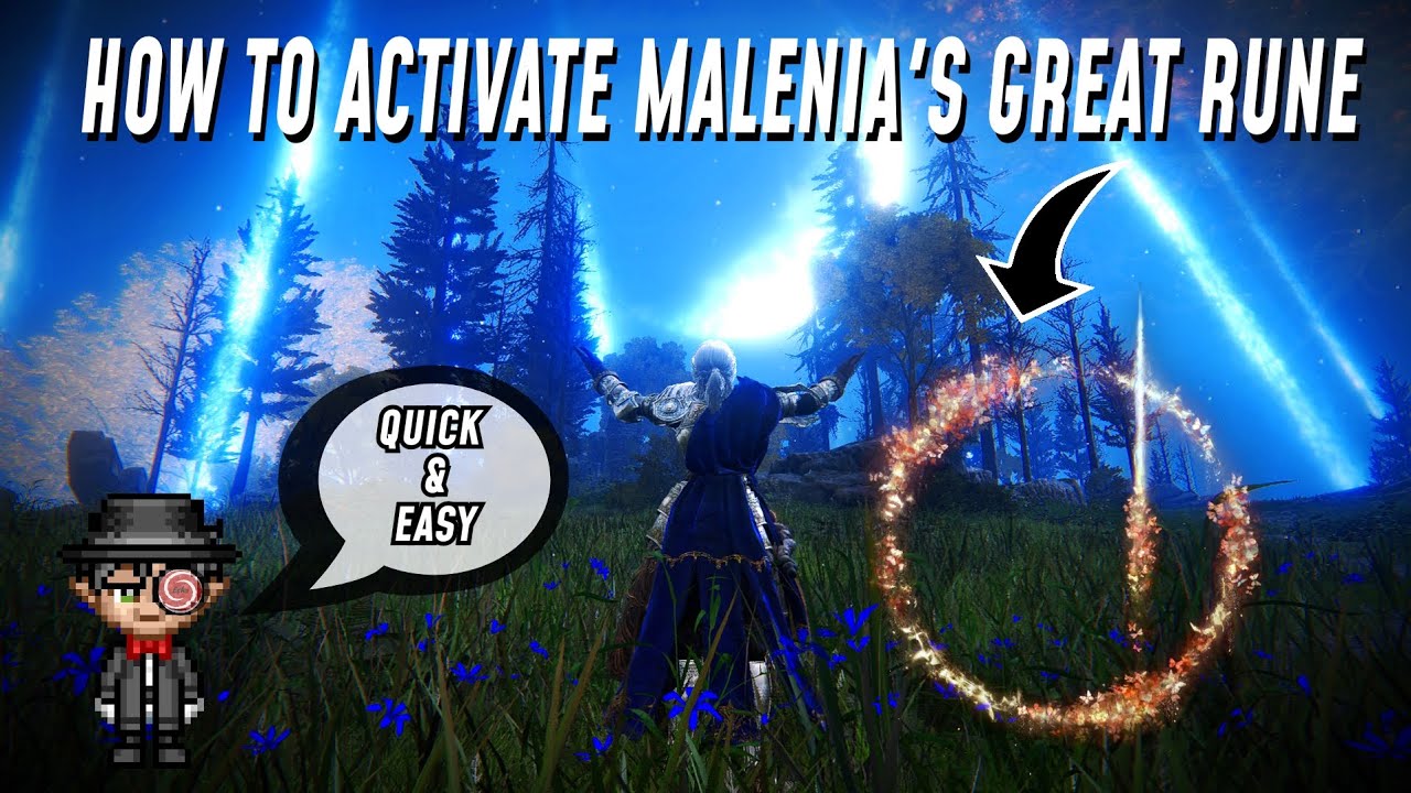 Elden Ring: HOW TO ACTIVATE MALENIA'S GREAT RUNE & FIND THE ISOLATED ...
