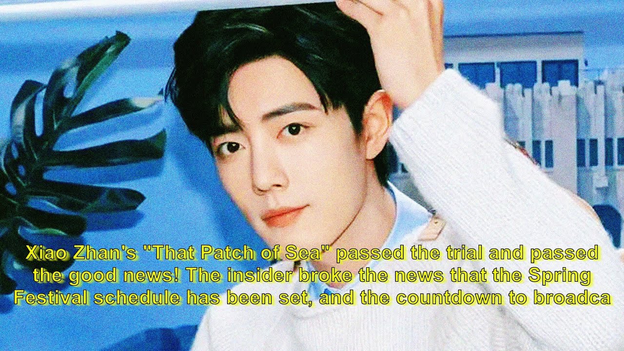 Xiao Zhan's "That Patch of Sea" passed the trial and passed the good ...