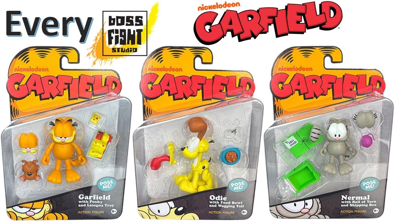 Every Boss Fight Studio Garfield Comparison List - YouTube