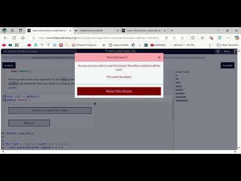 Learn Introductory JavaScript by Building a Pyramid Generator Step 51-56 freeCodeCamp.org - YouTube