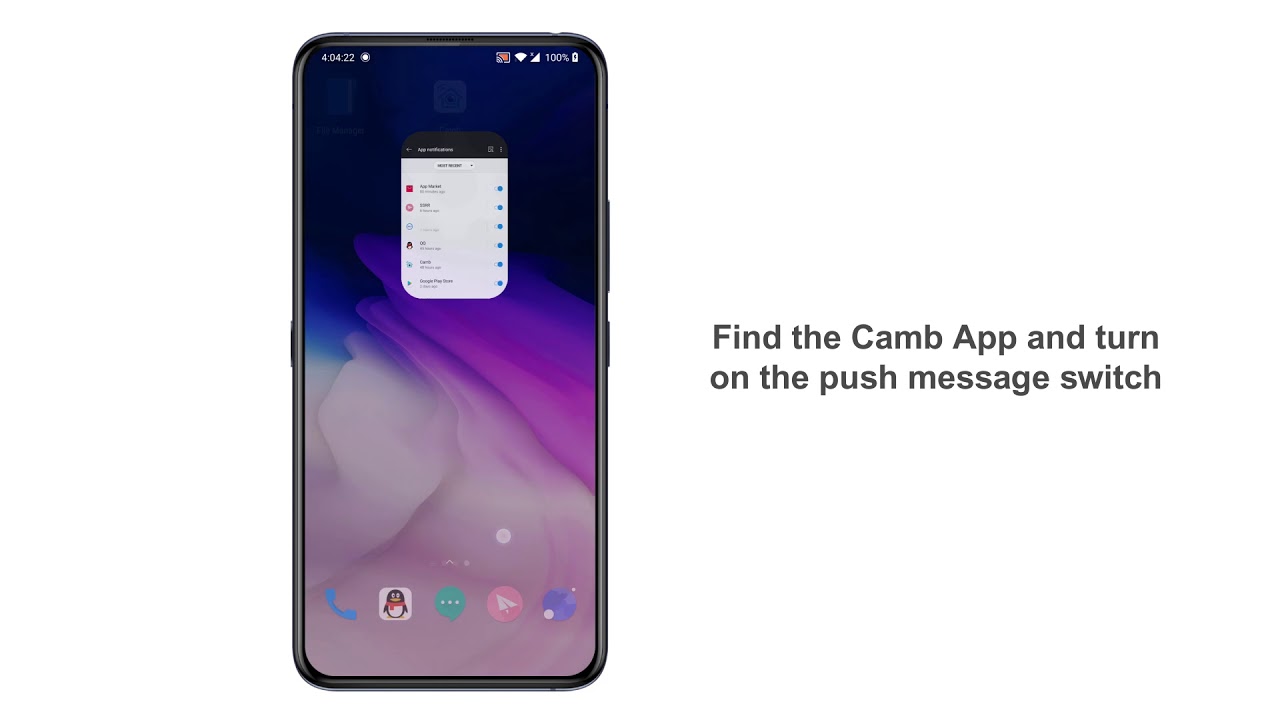 CAMB APP notification1 AME - YouTube