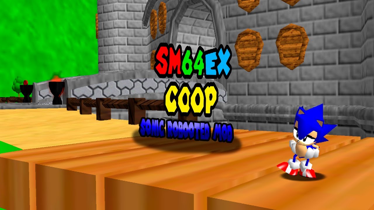 Mario 64: Sonic Rebooted mod - YouTube