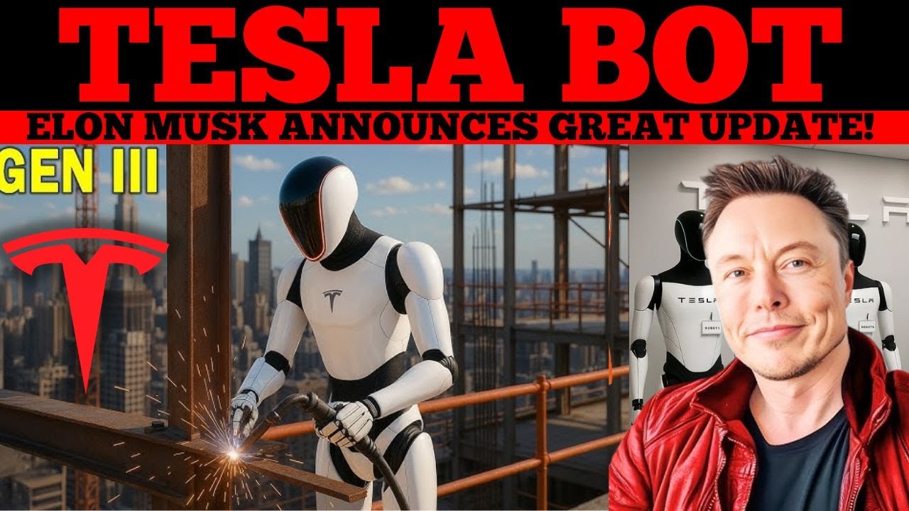 Elon Musk Reveals Amazing Intelligence of the New Tesla Bot Gen 3 ...