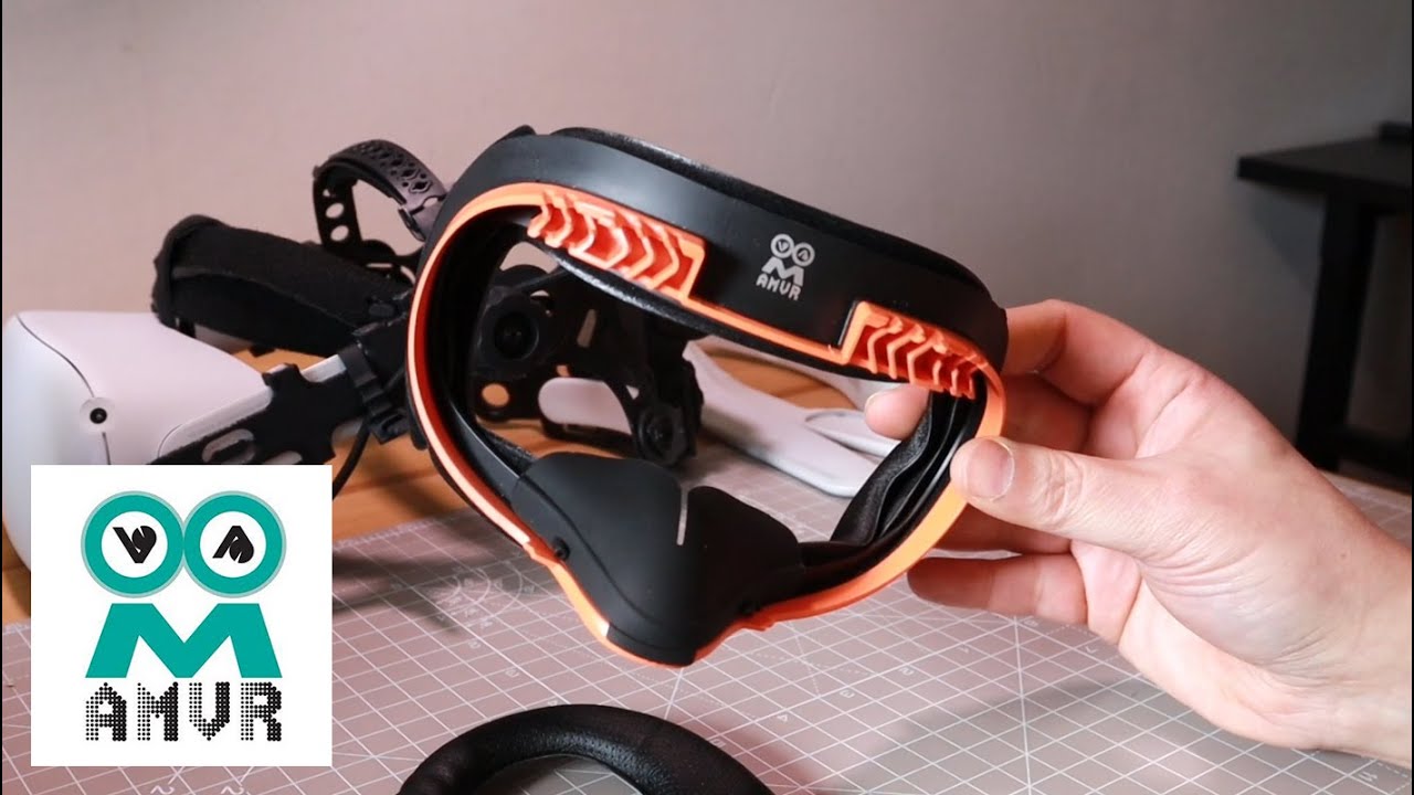 AMVR Facial Interface for the Oculus Quest 2 [REVIEW] - YouTube