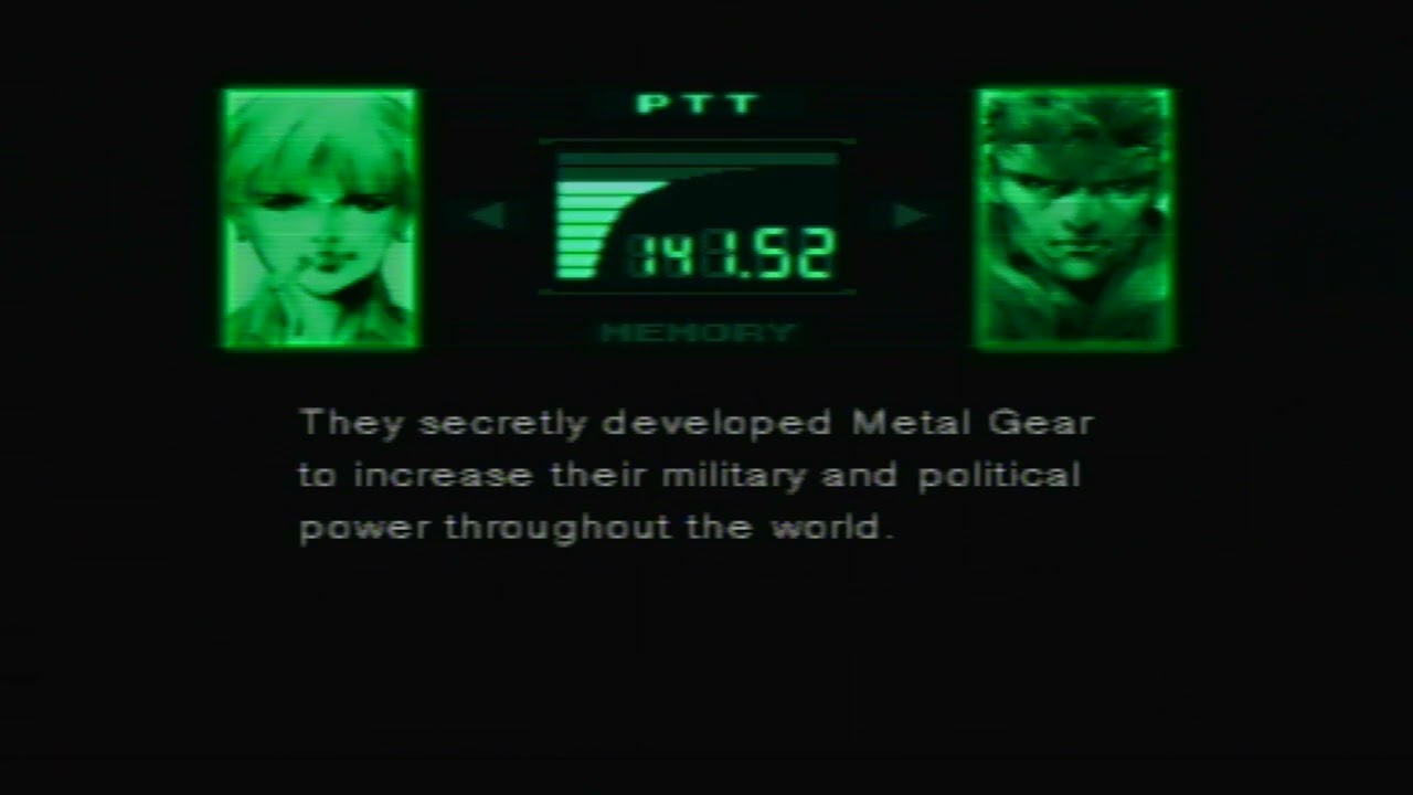 Metal Gear Solid 1 - Nastasha codec call about Metal Gear 1 and Metal ...