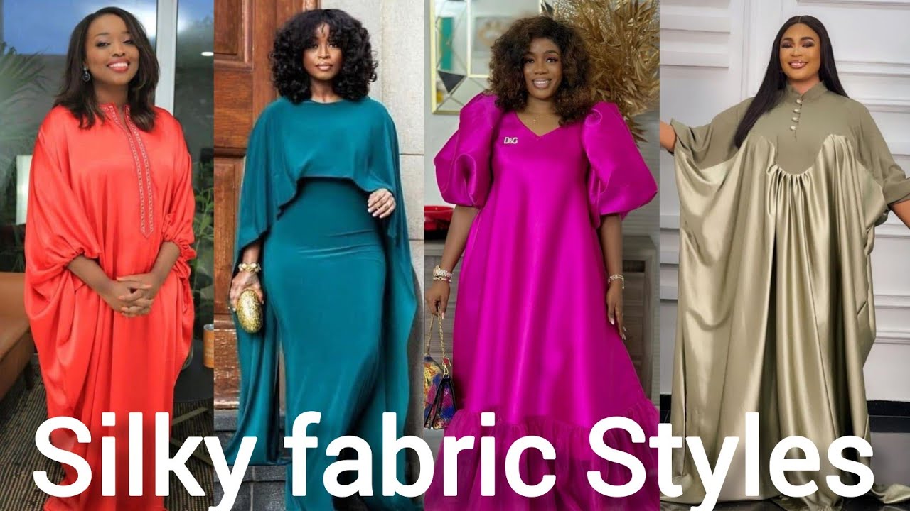 Satin Fabric Styles 💋🔥 - YouTube