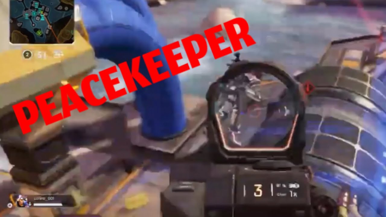 Apex Legends peacekeeper game - YouTube