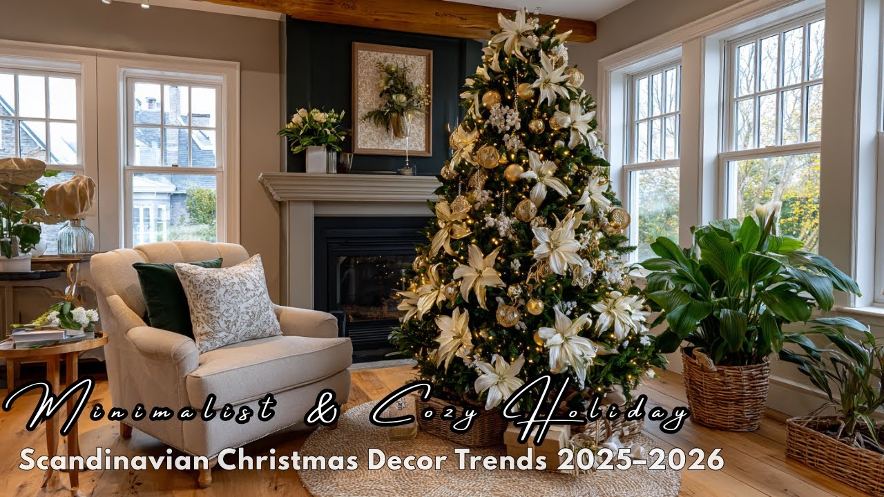 Scandinavian Christmas Decor Trends 2025–2026 Minimalist & Cozy Holiday ...