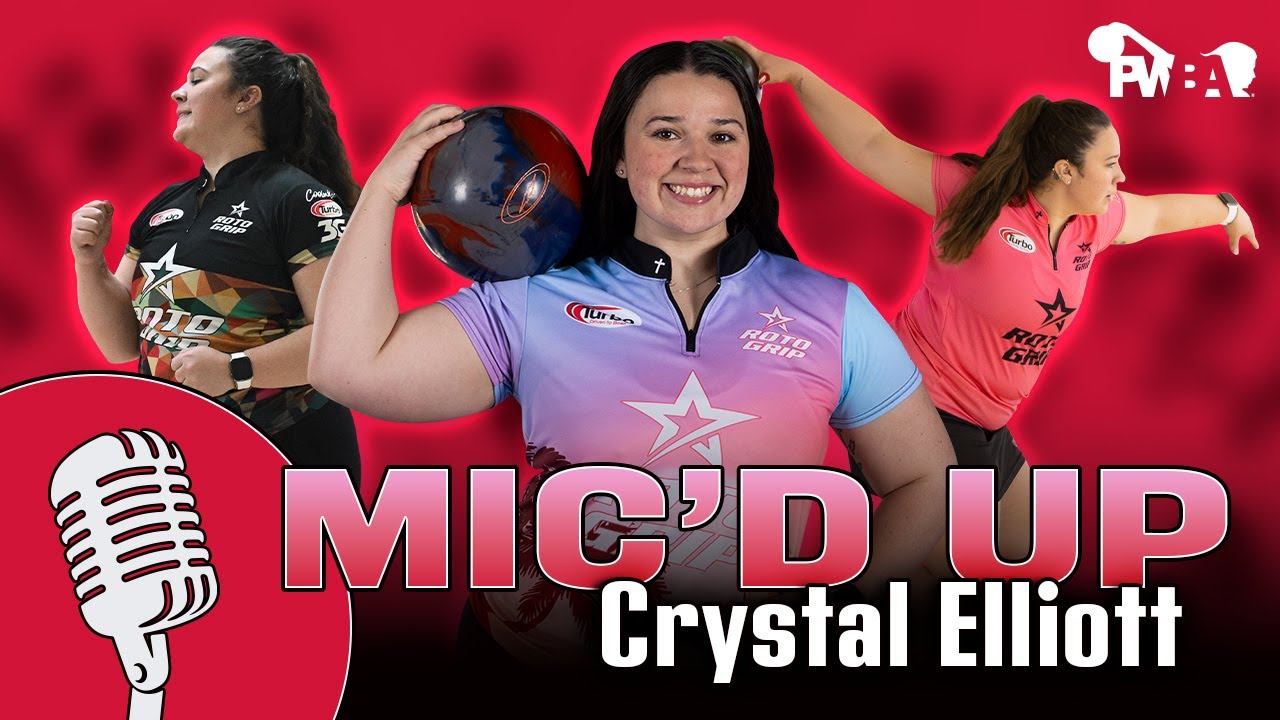 Mic'd Up | Crystal Elliott | PWBA Tour Championship week - YouTube