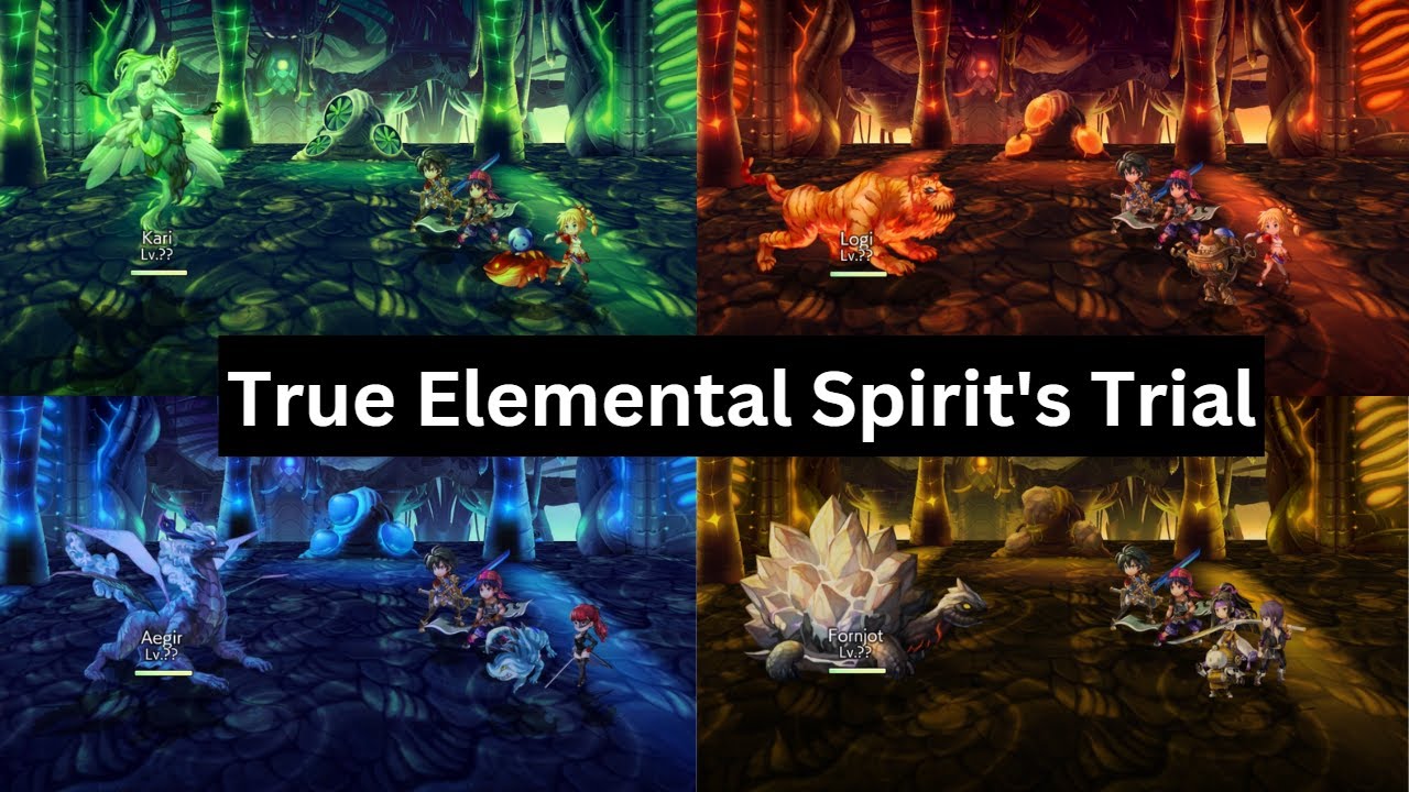 Another Eden (Global) True Elemental Spirit's Trial - YouTube