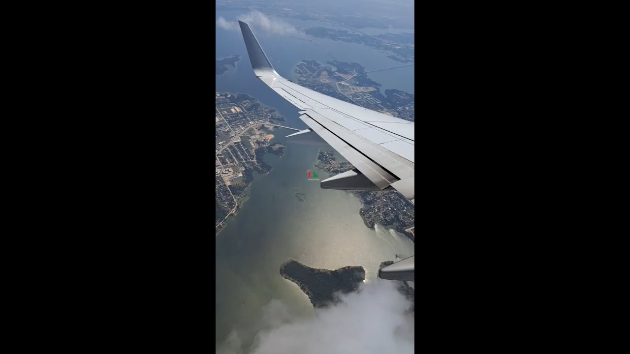 Take Off & Landing Experience Relaxing Airplane Sounds - YouTube