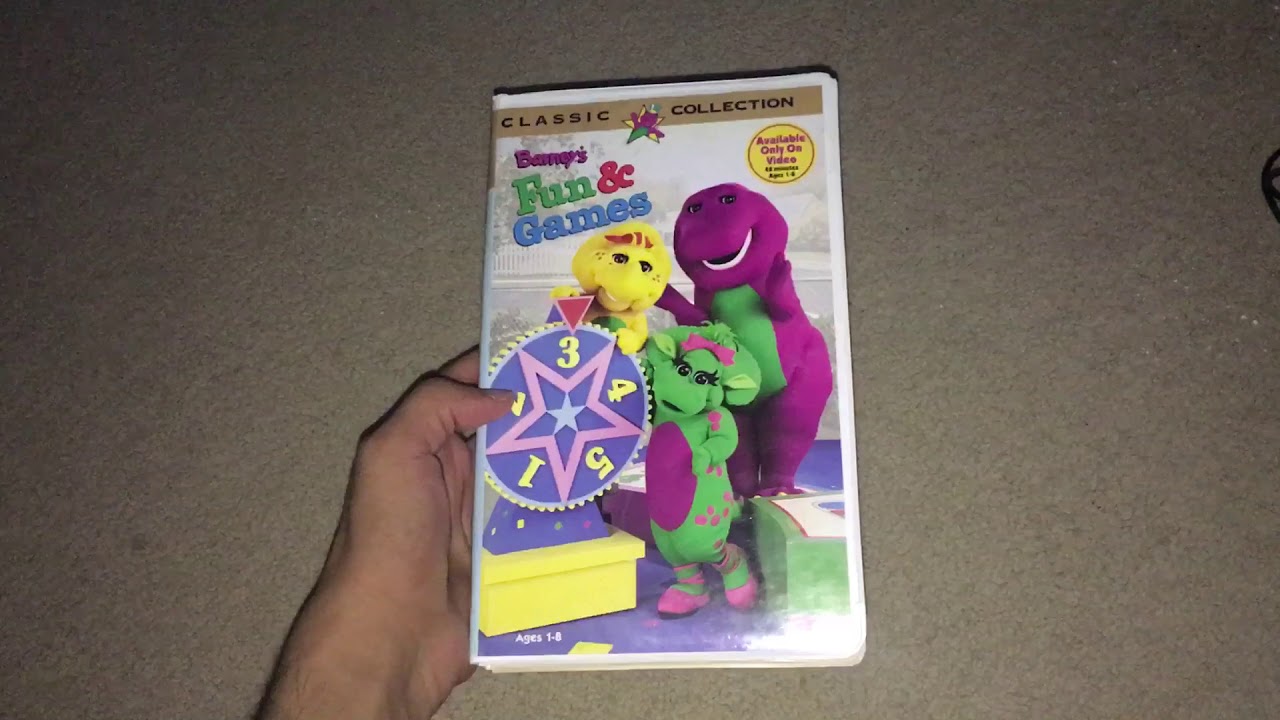 Barney’s Fun And Games 1996 VHS - YouTube