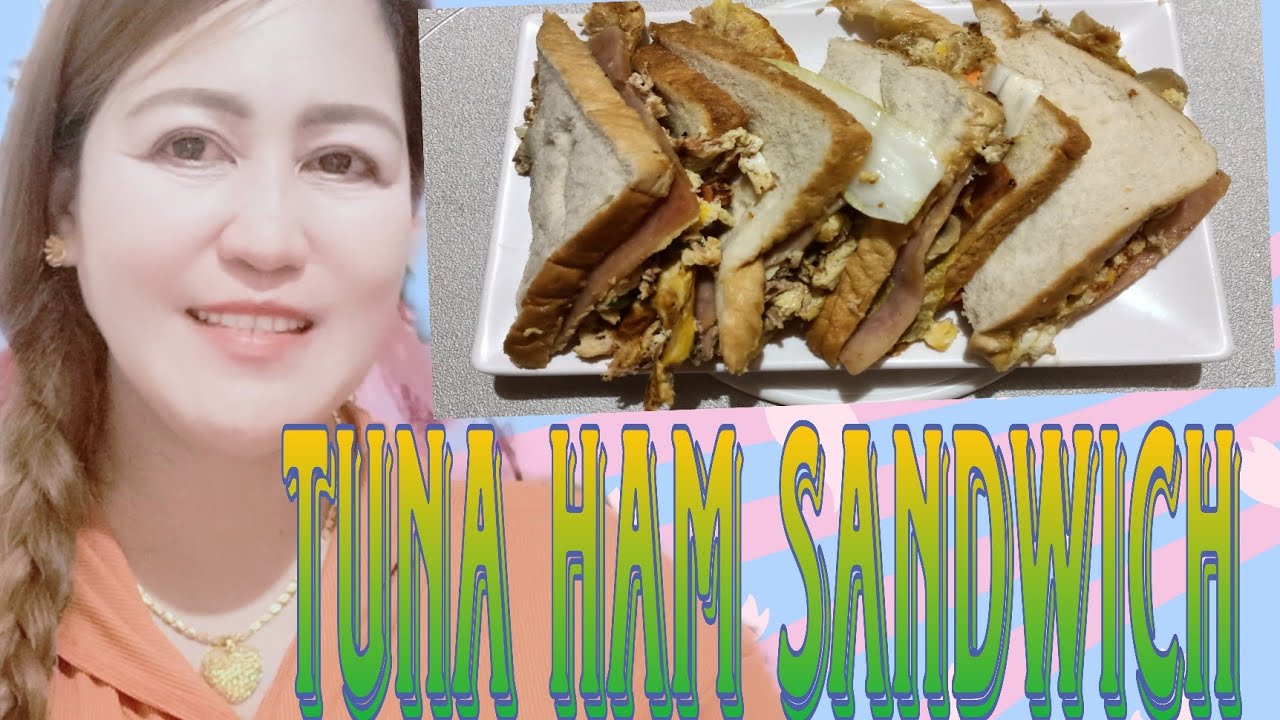 CREAMY TUNA HAM SANDWICH 🥪 #tunasandwich @SHANECHA77 - YouTube