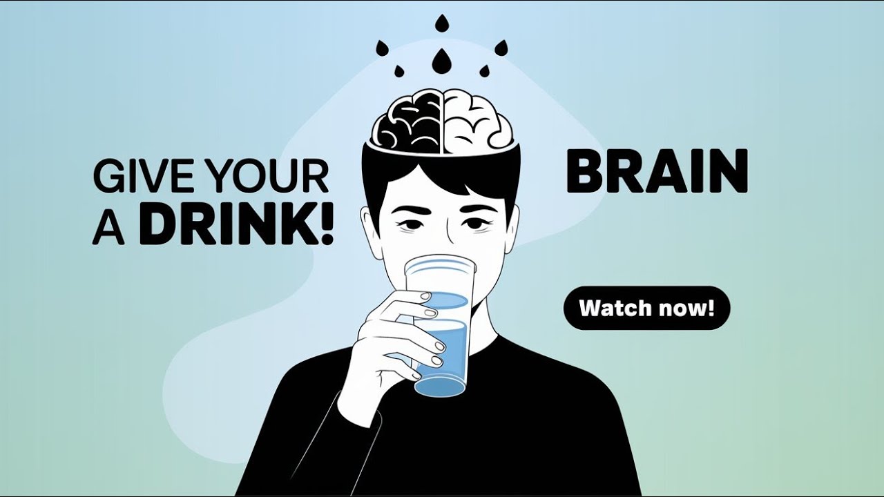 Give Your BRAIN a Drink of WATER! @ElevateBoost | mental health | # ...