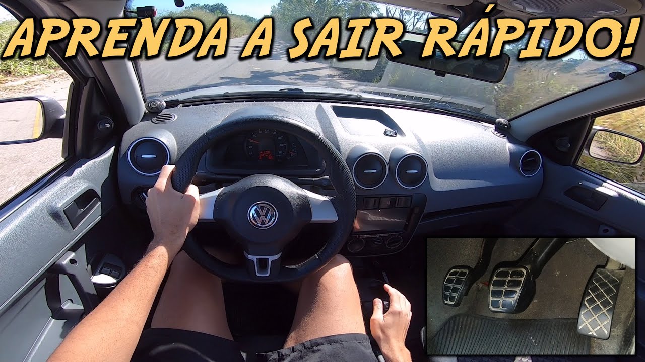 APRENDA A SAIR COM O CARRO RAPIDAMENTE! (ACELERANDO) - YouTube