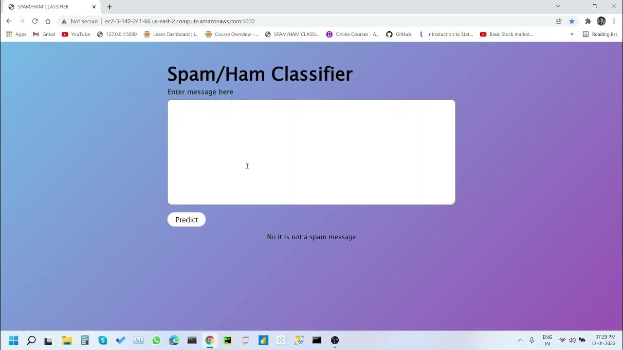 Spam/Ham Classifier | Project Ineuron Internship - YouTube