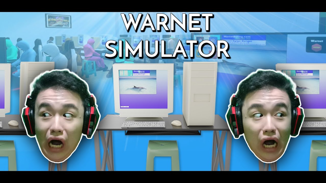 MENJADI PENJAGA WARNET | Warnet Simulator (Gameplay Indonesia) - YouTube