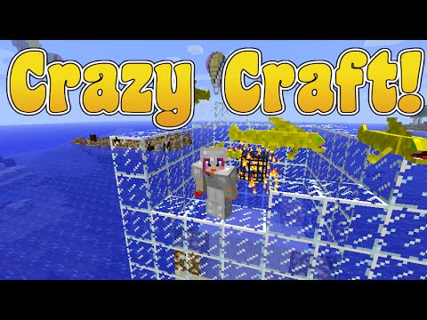Flying Goldfish! Ep.2 Crazy Craft! | Minecraft - YouTube