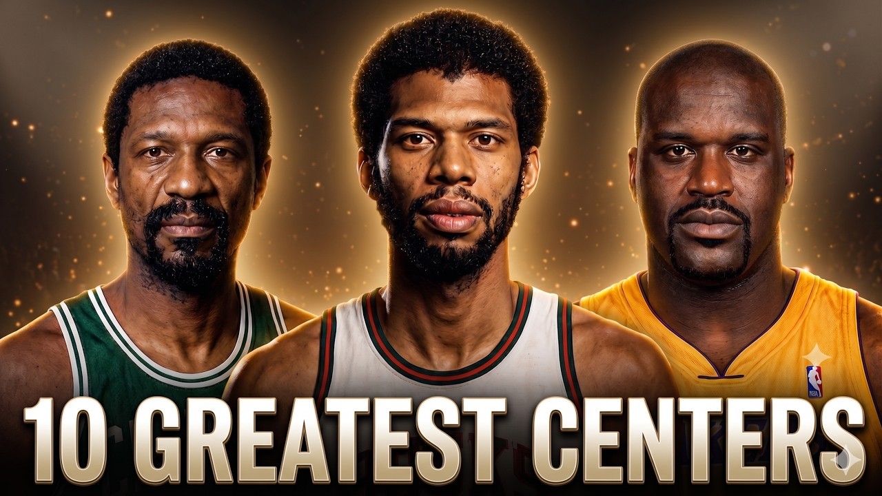 Top 10 Greatest CENTERS in NBA History - YouTube