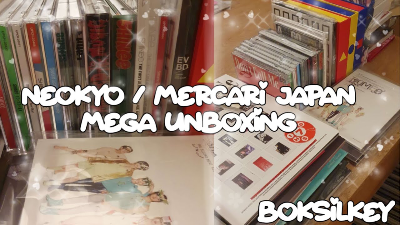 Neokyo/ Mercari Japan Shinee album haul! - YouTube