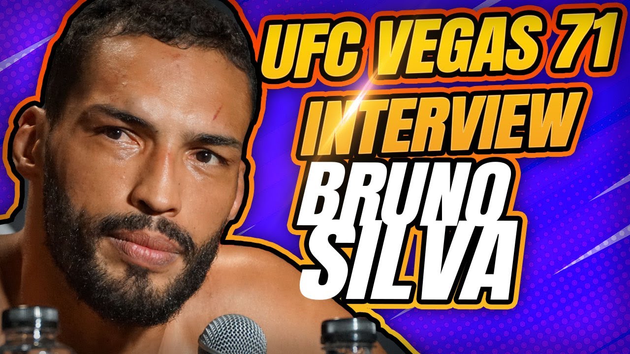 UFC Vegas 71: Bruno Silva full post-fight interview - YouTube
