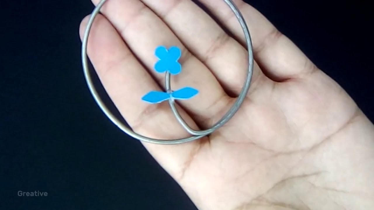 Simple steel wire crafts DIY | car hanging - YouTube