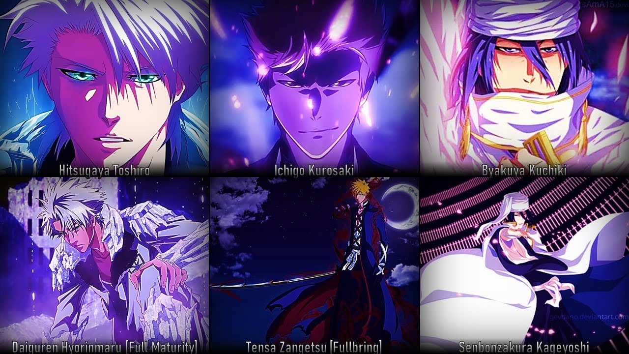 All Bankai's In Bleach!!! | Nameless-Anime - YouTube