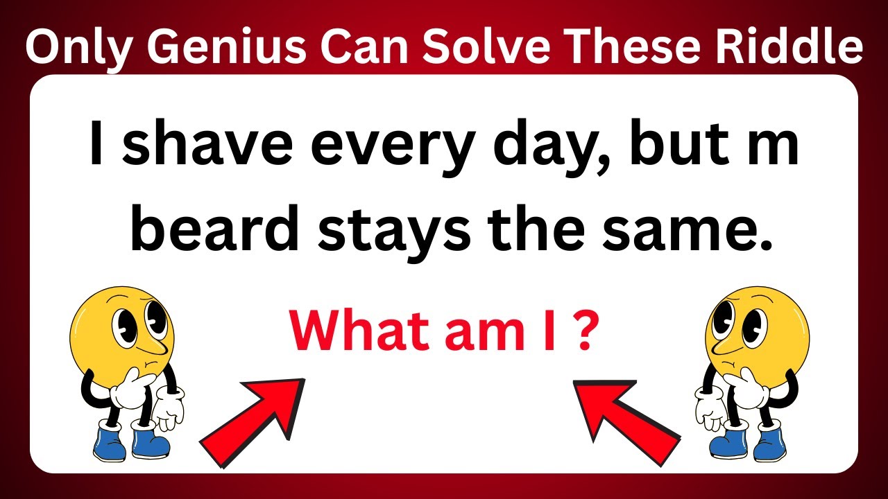 🧩 These 50 Riddles Will Leave You Stumped! 🧠 Try If You Dare! 😱🔥#Rapid ...