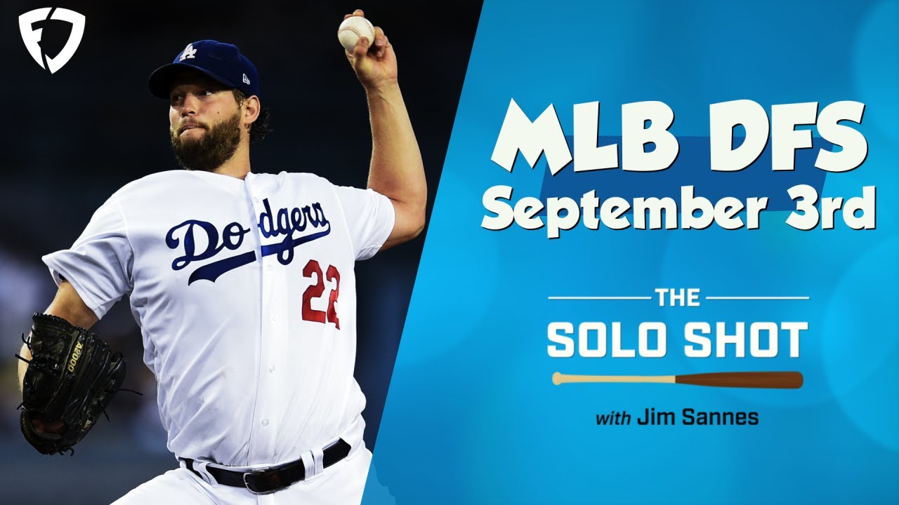 The Solo Shot MLB DFS Podcast for Thursday, September 3, 2020 - YouTube