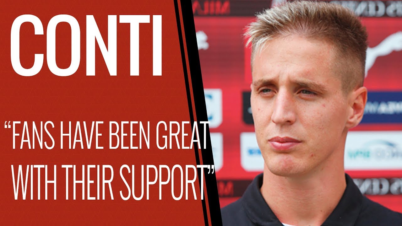 Andrea Conti Interview in Pre-Season - YouTube