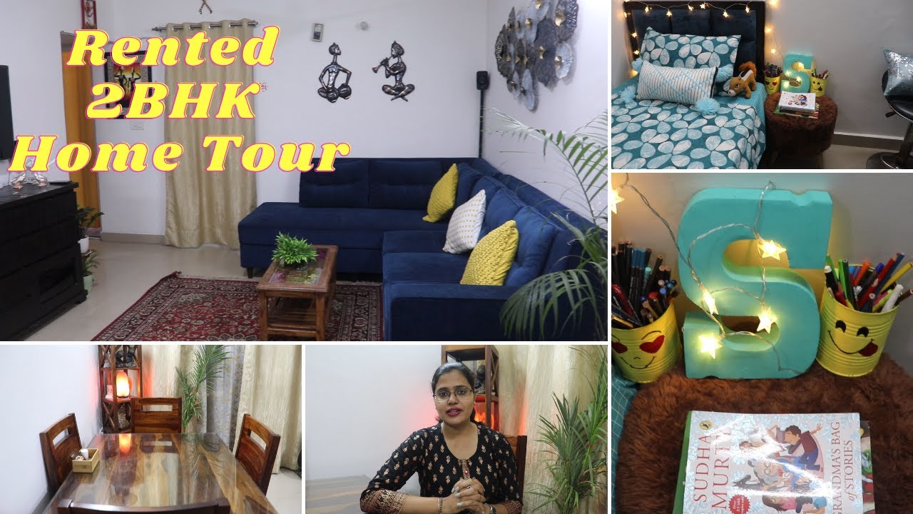 My Home Tour | 2BHK Indian House/ Apartment Tour | Real Indian Home ...