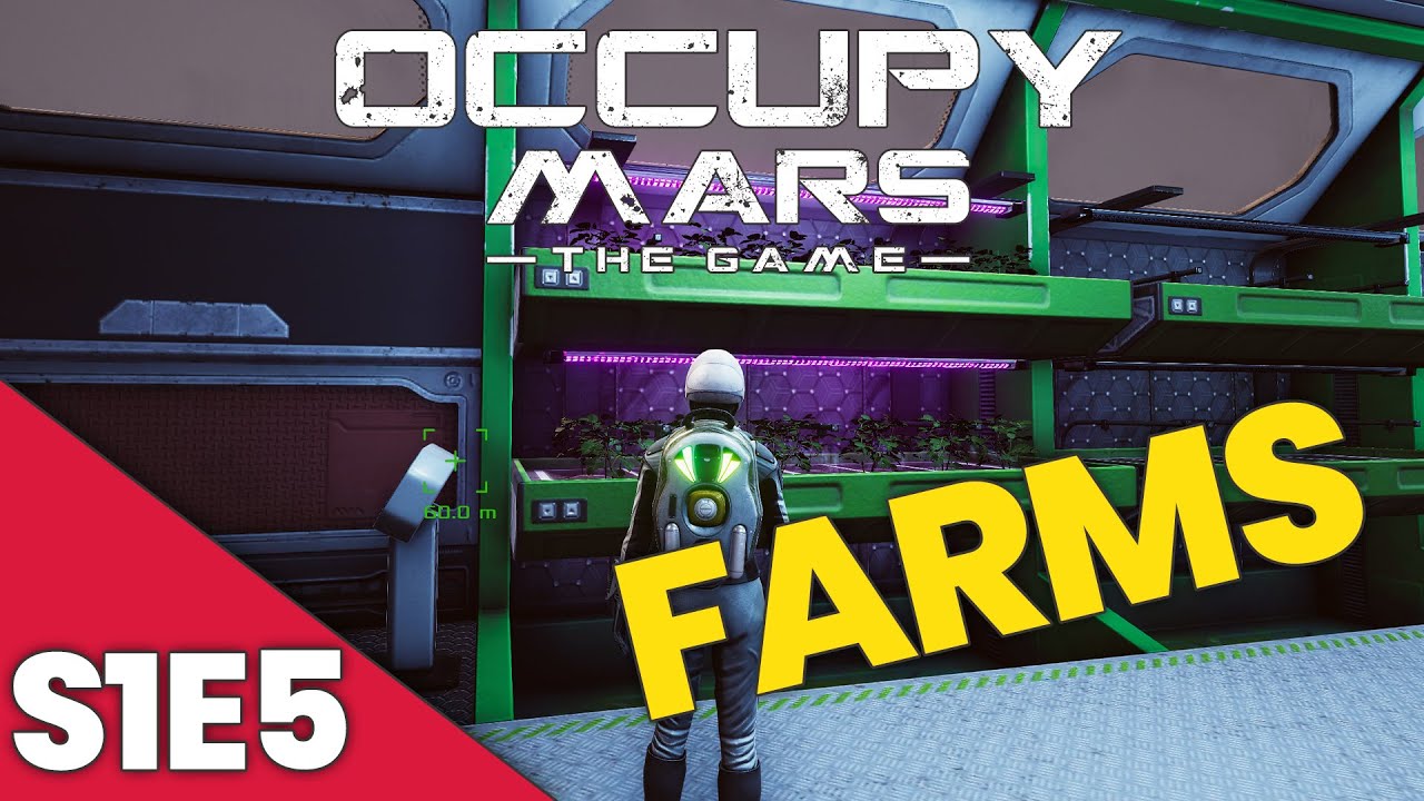 Farms & End Game Blue Prints: Occupy Mars Early Access - YouTube
