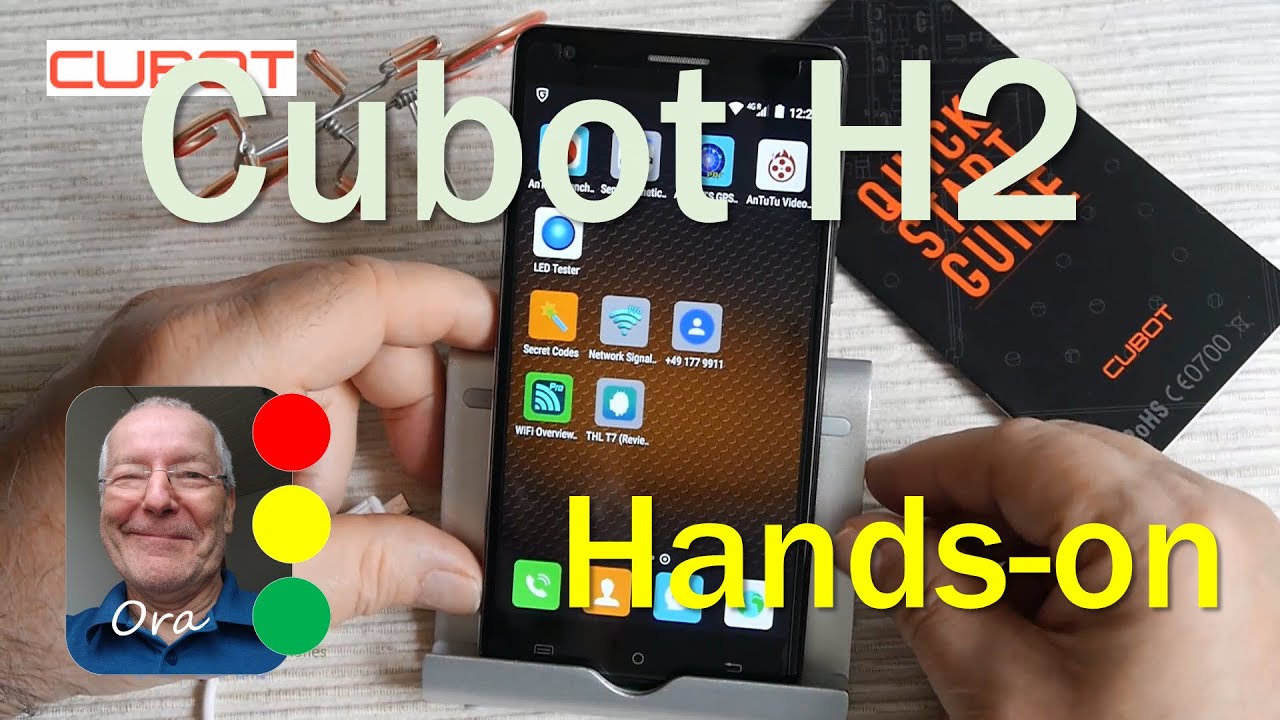 CUBOT H2 (Review) 5.5 inch 4G Phablet 5000mAh Battery - Hands-on - YouTube
