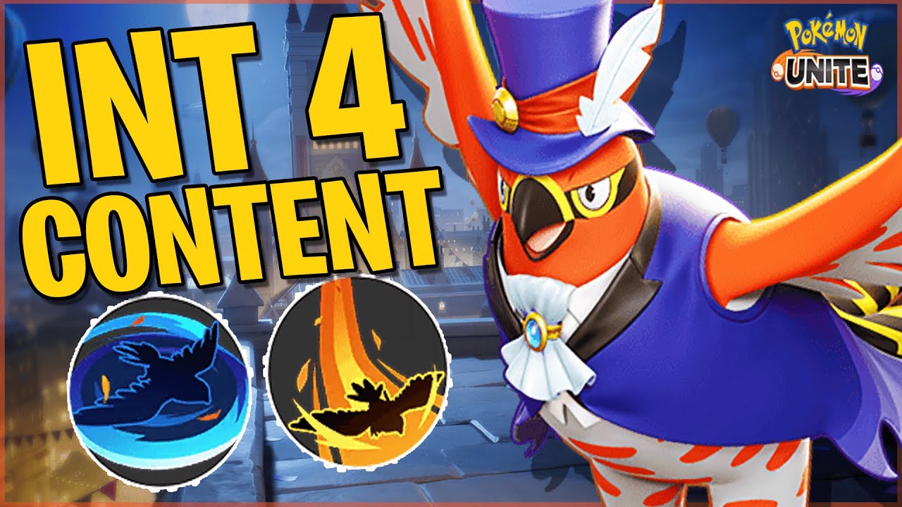 Inting For Content On BRAVE BIRD TALONFLAME!! | Pokemon Unite - YouTube