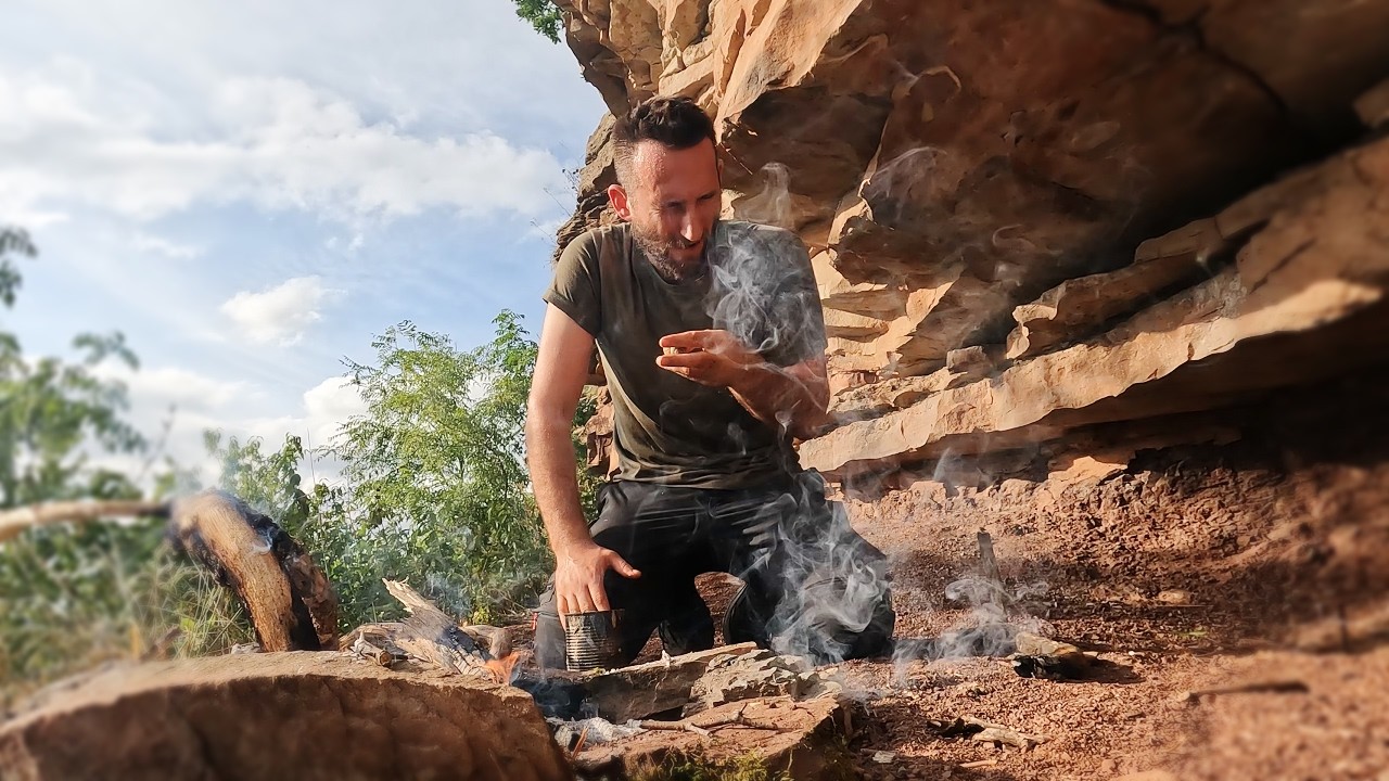 I eat wild snails 🐌5 Days Solo Camping - No Food - YouTube