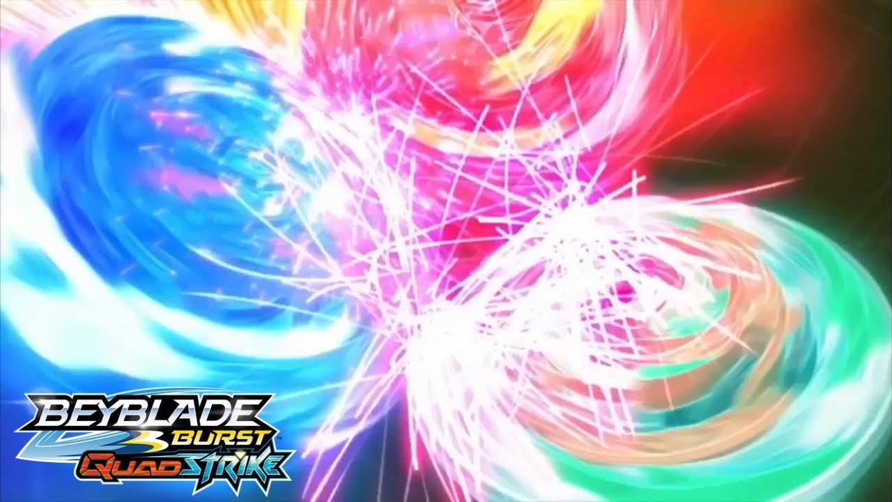 Hikaru & Hyuga vs Bel & Quadra! Beyblade Burst QUADSTRIKE Épisode 13 ...