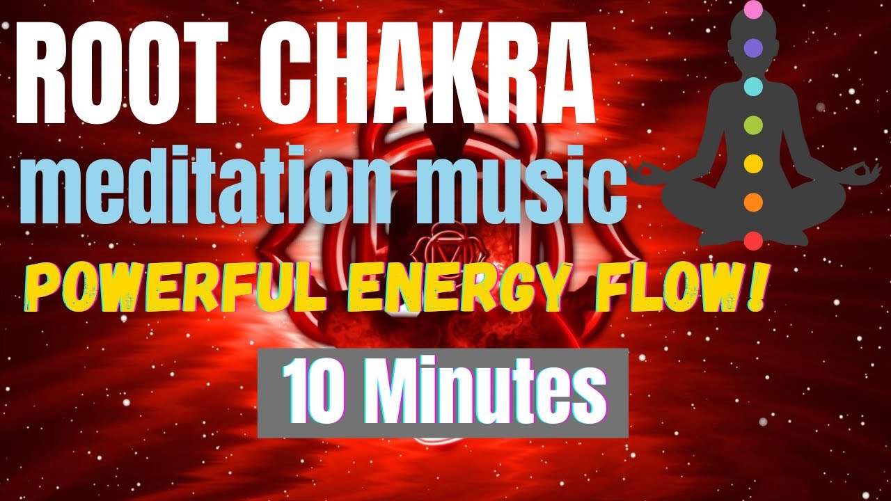 Root Chakra Meditation Music | 10 Minutes | Delta Wave | Binaural Beats ...