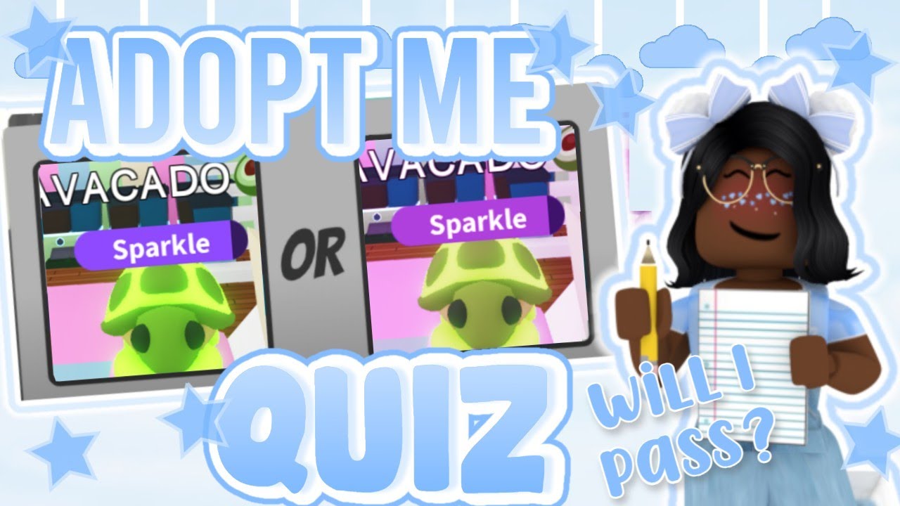 WILL I PASS THIS ADOPT ME QUIZ?! || OceanSkii RoBloxx - YouTube