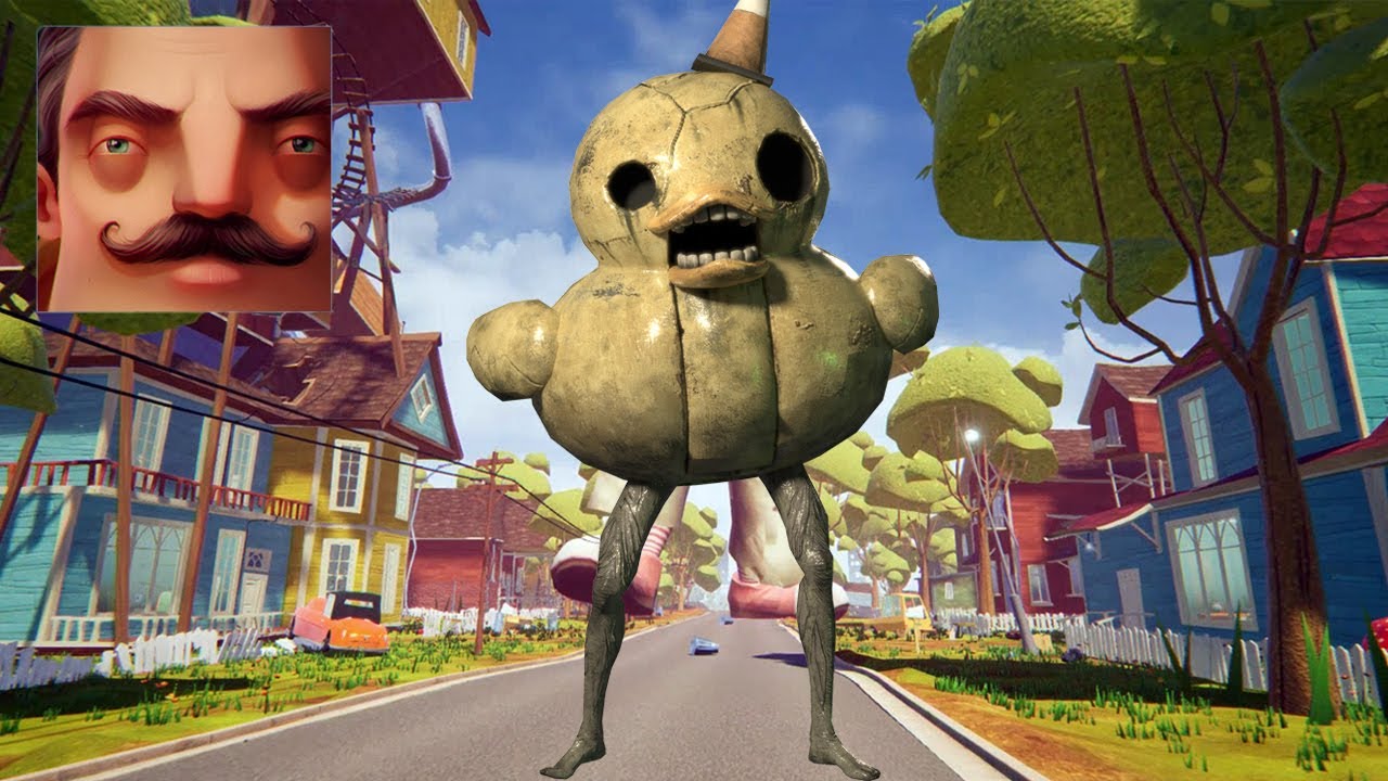Hello Neighbor - My New Neighbor Duck (Dark Deception) Act 2 Super Jump ...
