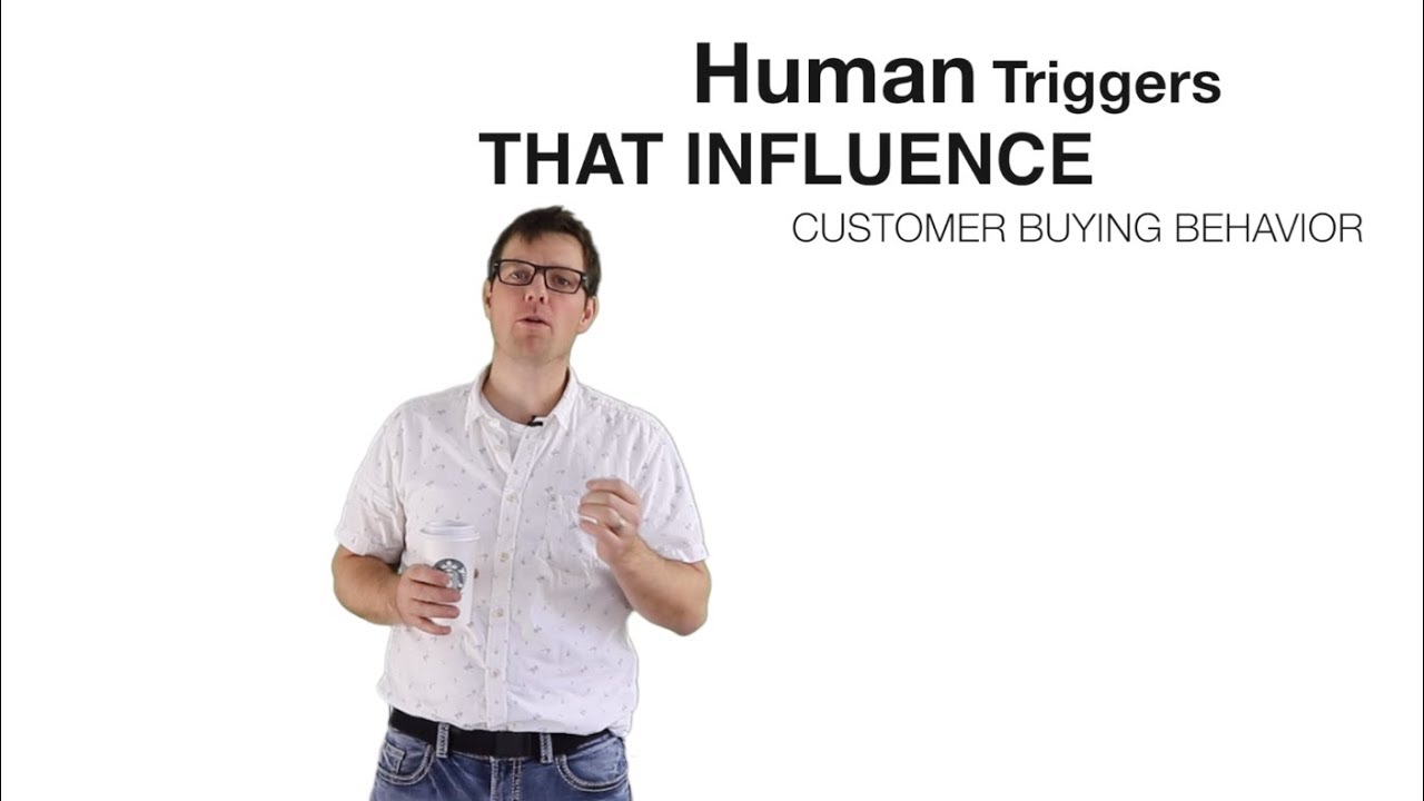Human triggers (Influence buying behavior) - YouTube