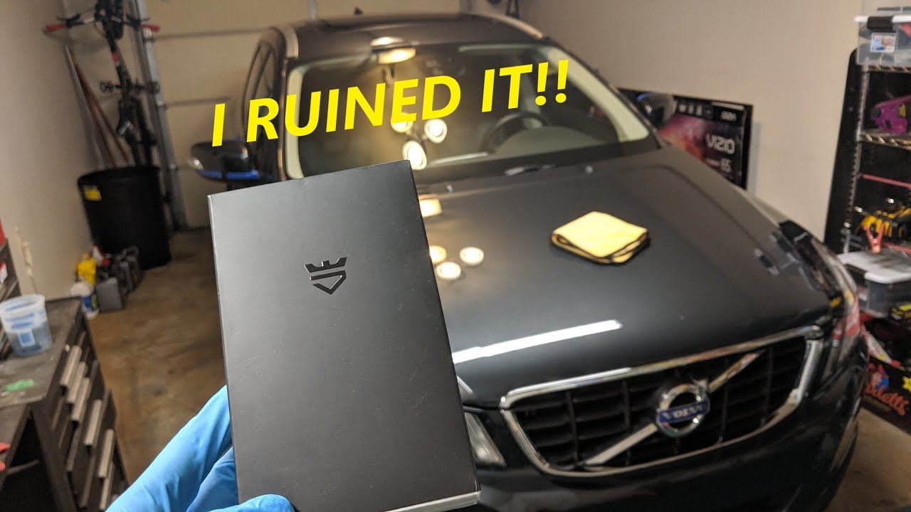 Armor Shield IX Ceramic Coating XC60 - YouTube