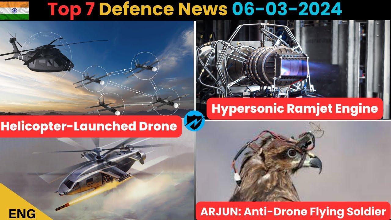 Bharat Defence News: Helicopter-Launched Drone, Hypersonic Ramjet ...