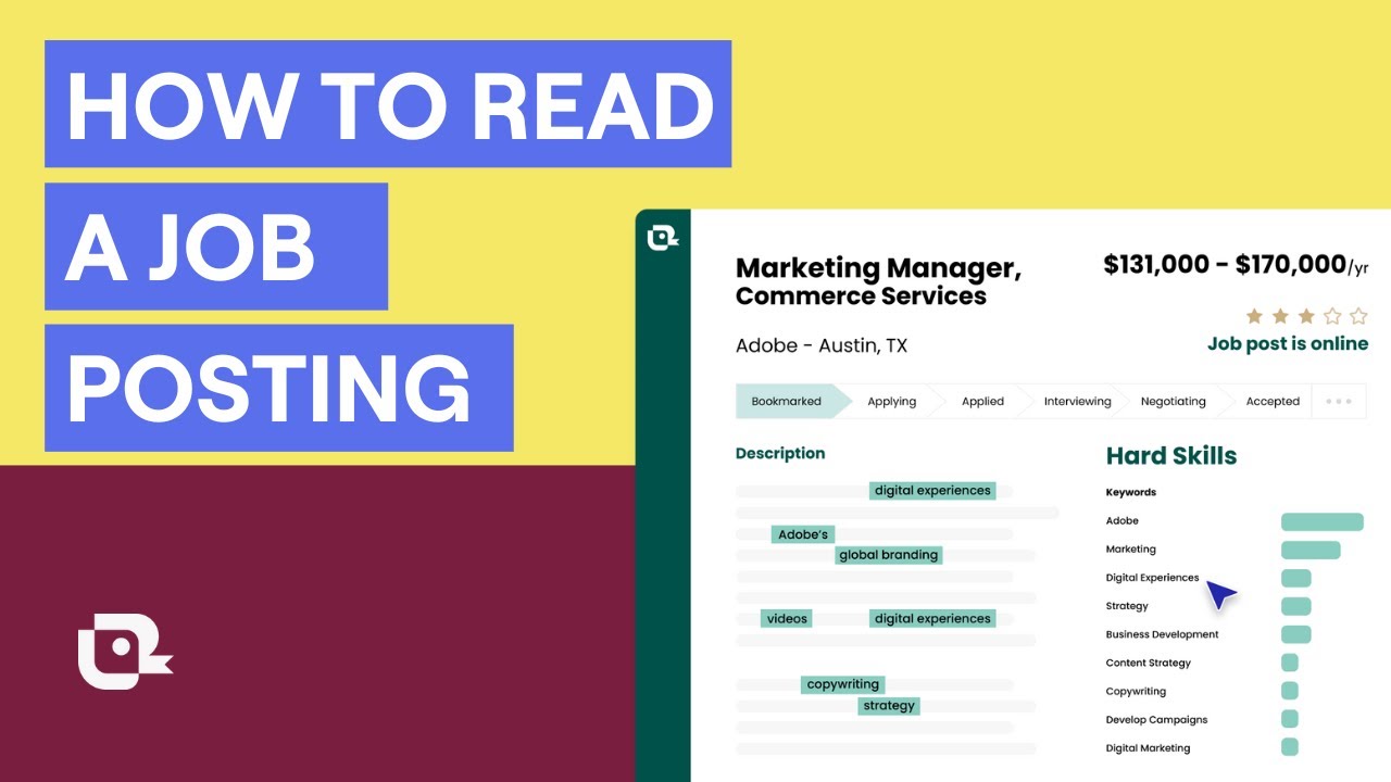 How to Read a Job Description (According to a Real Recruiter) - YouTube