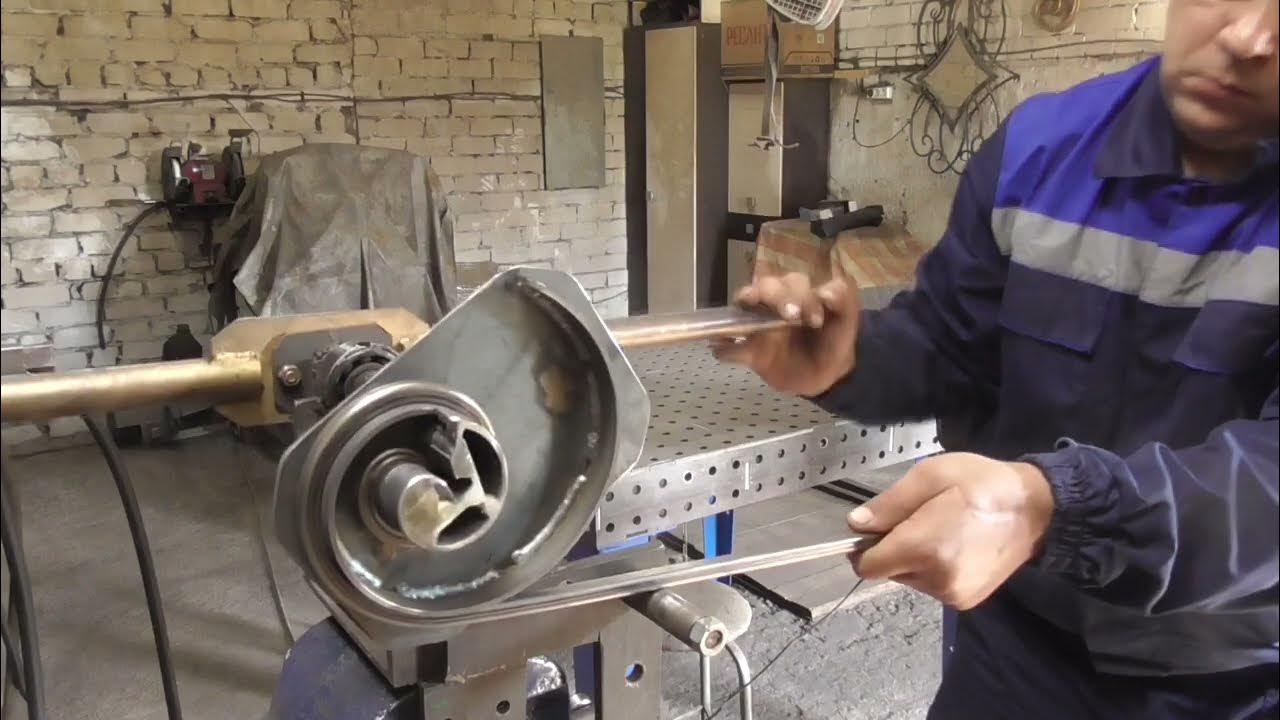 САМОДЕЛЬНЫЙ Кондуктор,улитка(лекало) Гнем профтрубу Холодная ковка ...