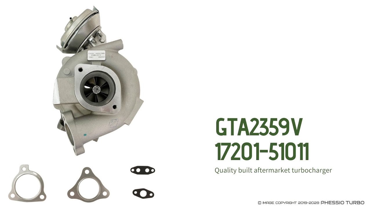 GTA2359V 17201-51011 17201-51010 Turbocharger For 2007- Toyota Land ...
