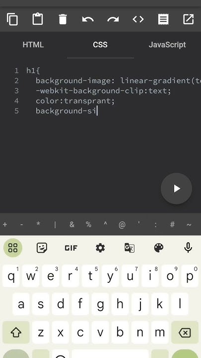 Css Gradient Text Color Animation Shorts Viral Css Html Youtube