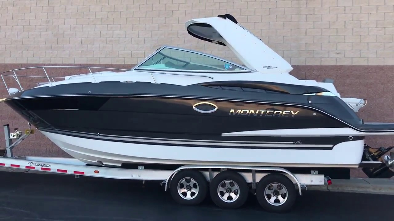 Monterey Boats 295 Sport Yacht at Grand Pointe Marina - YouTube