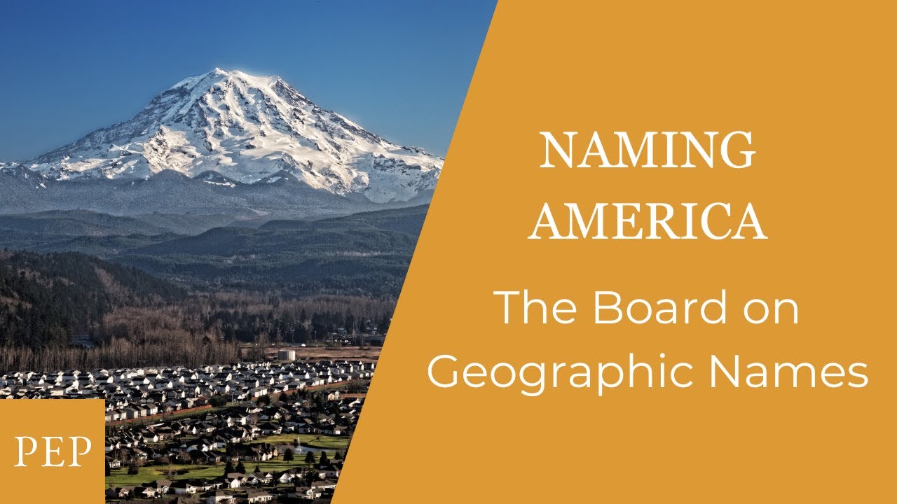 NAMING CONTROVERSY - the history of the Board on Geographic Names # ...