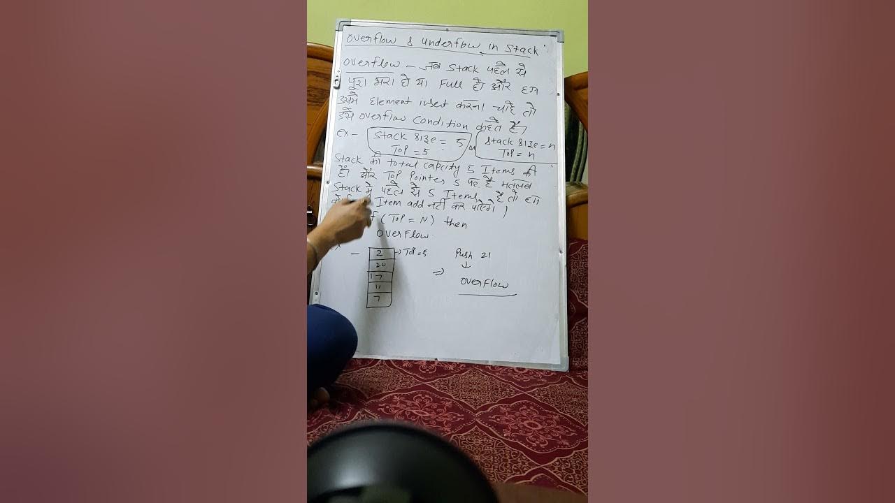 STACK OVERFLOW AND UNDERFLOW - YouTube